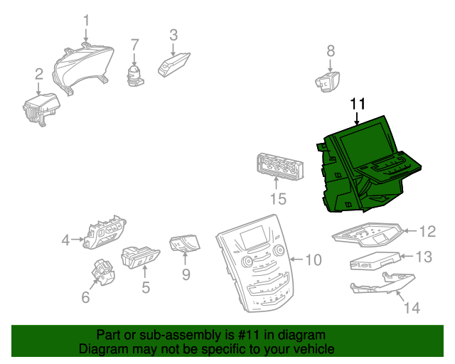 Buy Genuine GM Auto Parts - Control (Part # 84602096) | GM Parts Store