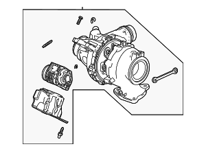 Turbocharger 40009287 | Discount Auto Part