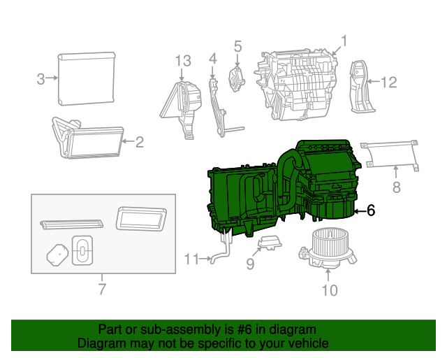 68232368AA - Housing - 2015-2020 Dodge Journey | Mopar Parts Canada