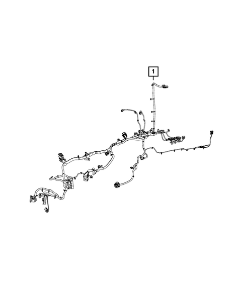 Wiring-Powertrain for 2017 Ram 3500 | Mopar Parts Online