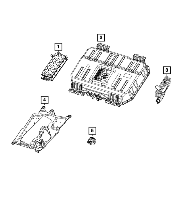 2022-2025 Chrysler Battery Charger 05185094AH | Mopar eStore
