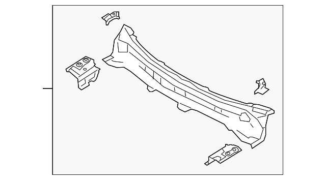Panel Dash Cowl Front - Mazda (BDTS-53-500A) | TascaParts.com