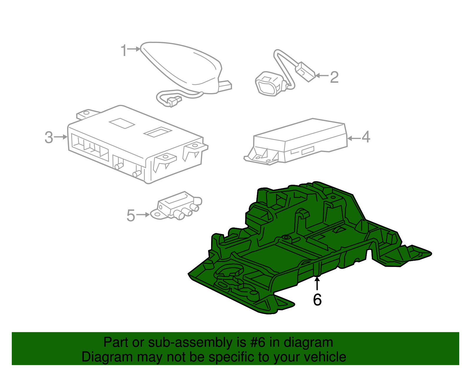 23399688 - High-Quality Multi-Purpose Bracket for 2016-2020 Chevrolet ...