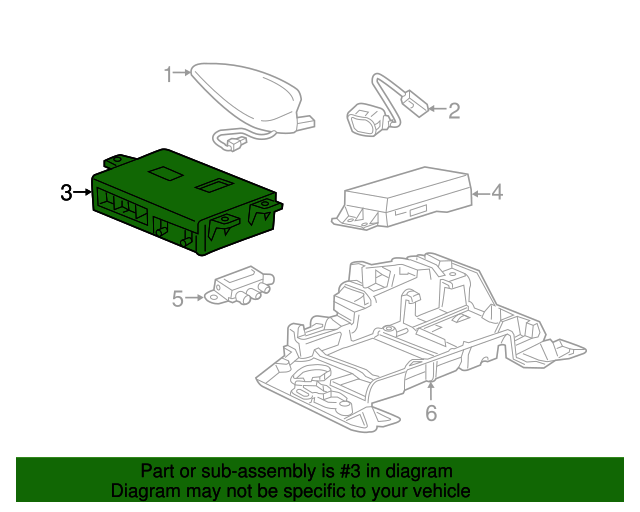 2021-2024 Chevrolet Camaro F Module 84833055 GM | GMPartsDirect.com