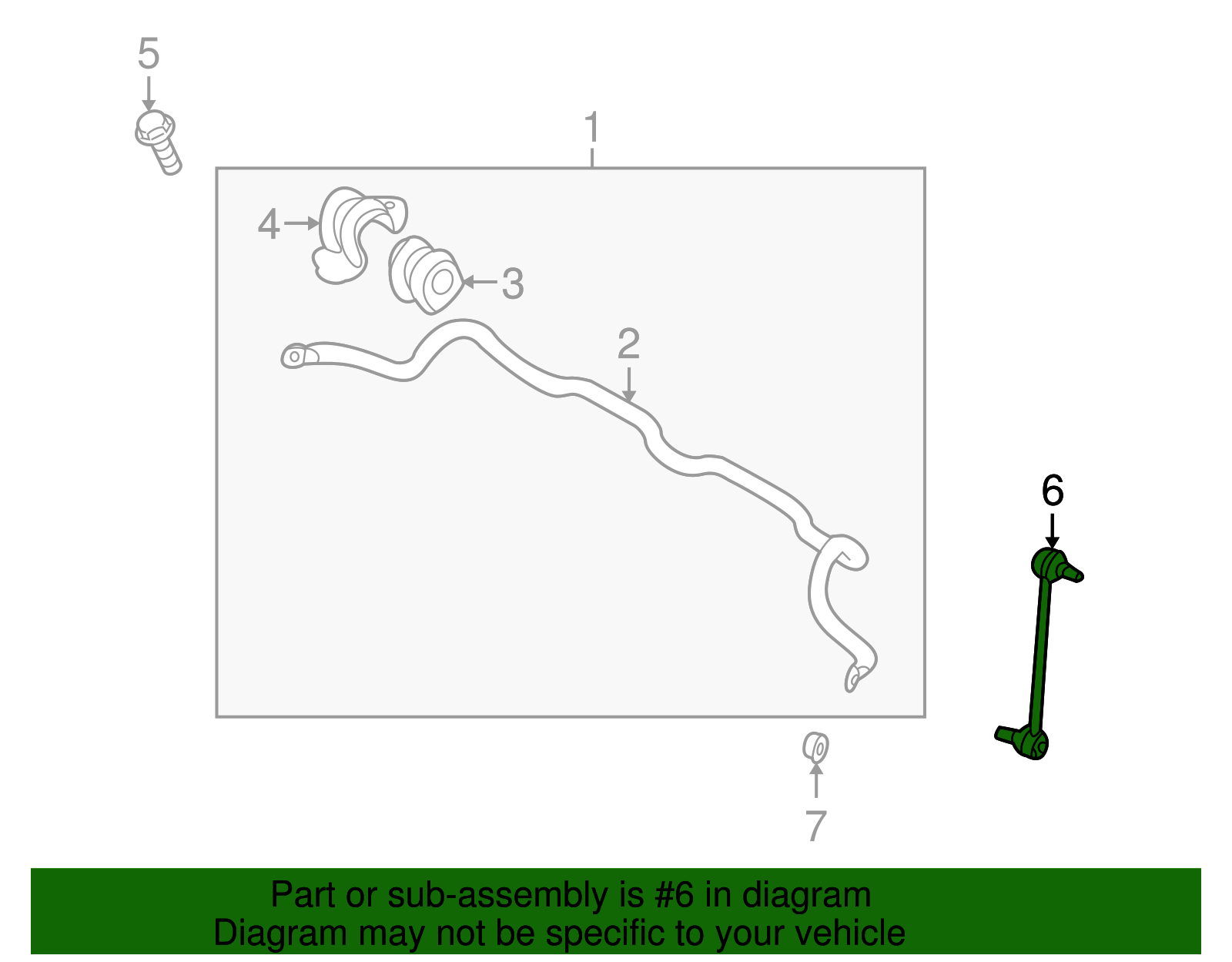 54830-2H200 - Stabilizer Link 2010-2013 Kia | Kia.Parts Store