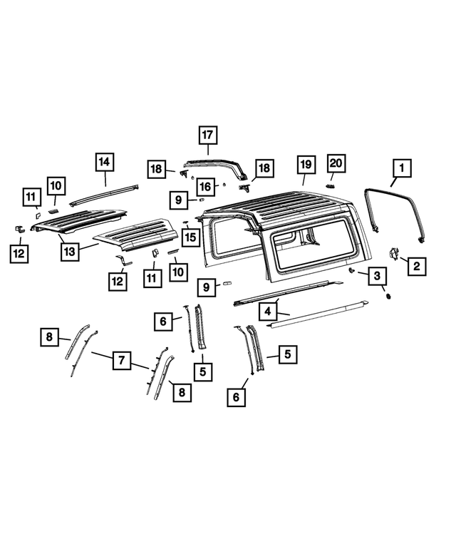 2024 Jeep Wrangler Drain Tube, Right 68598744AA | My Mopar Parts