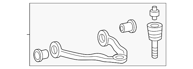 2020-2024 GM Upper Control Arm 84735902 GM | GMPartsDirect.com