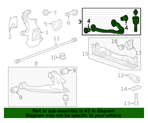 2020-2024 GM Upper Control Arm 84735902 GM | GMPartsDirect.com