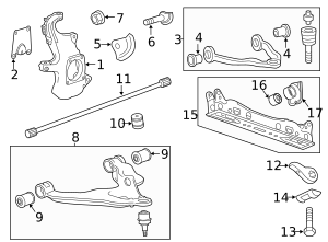 2020-2024 GM Upper Control Arm 84735902 GM | GMPartsDirect.com