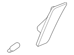 2014-2024 GM Amber Front Passenger Side Marker Lamp 23169182 GM ...