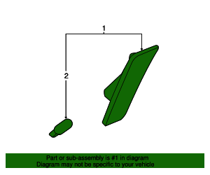 2014-2021 GM Side Marker Lamp 23169181 | NewGMParts.com