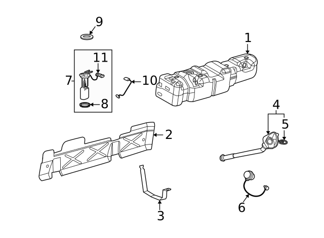 86820975 - Fuel Tank Fuel Pump Module AutoNationParts.com