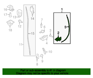 2015-2024 Ford Lower Latch BK3Z-61431A03-D | TascaParts.com
