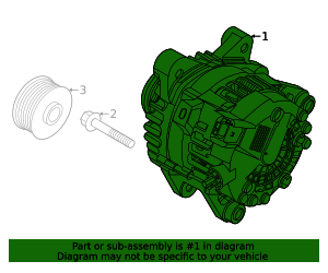 37300-2M417 - Alternator 2020-2025 Kia | Kia.Parts Store