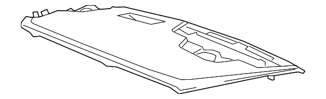 2020-2024 Cadillac Black Instrument Panel Instrument Cluster Hood ...