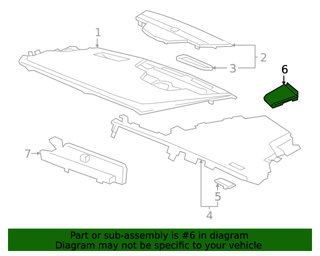 84587347 GM Speaker Grille | GM Parts Store
