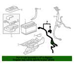 2015-2020 GM Negative Cable 84634109 | TascaParts.com