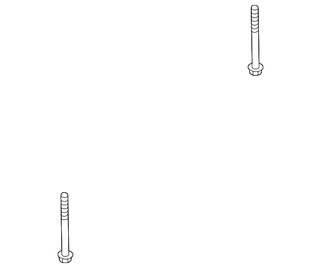 90165-TGS-A00 - 2023-2025 Honda Passport - Engine Cradle Mount Bolt ...
