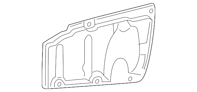 51443-12080 - Side Cover 2010-2017 Lexus | Lexus of Stevens Creek Parts