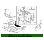 2010-2017 Lexus Under Cover 51442-12210 | OEM Vehicle Parts