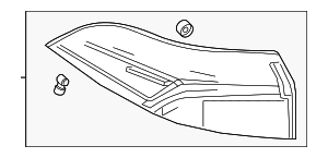 2020-2024 Toyota Corolla Rear Lamp Assembly - DRIVERS SIDE 81561-12D10 ...
