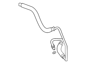 2020-2024 GM Power Steering Fluid Cooler Inlet Hose 84266971 | Auto ...
