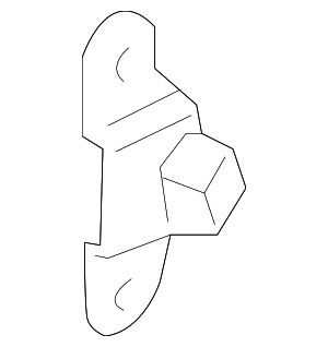2004-2012 GM Hinge Asm-Pubx E/Gate (Pubx Si) 20824306 | GM Parts Center