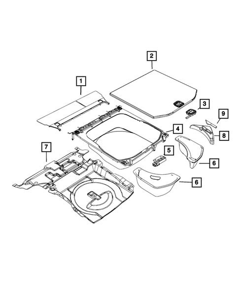 Carpets, Floor Mats, Load Floor, and Silencers for 2021 Jeep Grand ...
