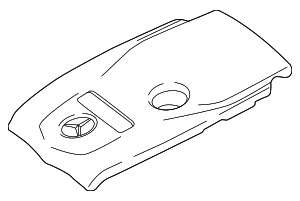 274-010-68-07 - Engine Cover 2018-2020 Mercedes-Benz GLC 350e ...