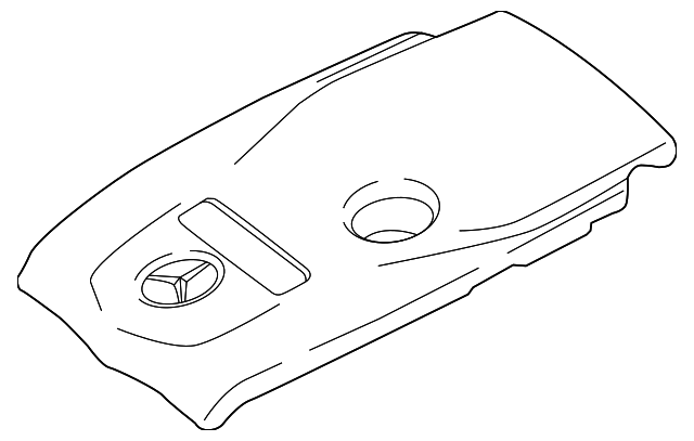 274-010-68-07 - Engine Cover 2018-2020 Mercedes-Benz GLC 350e ...