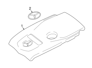 274-010-68-07 - Engine Cover 2018-2020 Mercedes-Benz GLC 350e ...