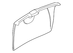 2002-2005 Mercedes-Benz Lower Trim Panel 203-740-13-70-1A93 | MB OEM Parts