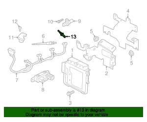 2017-2023 Jaguar Temp Sensor JDE36520 | OEM Parts Online