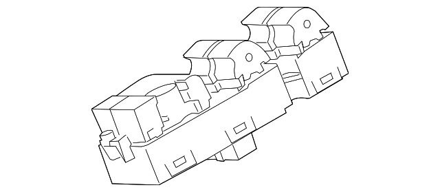 JC3Z-14529-CA - Window Switch - 2017-2022 Ford | Lasco Auto Parts