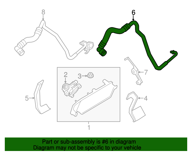 Genuine BMW 17-22-7-635-671 | Inlet Tube | FREE Shipping on Most Orders ...
