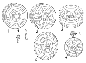 6512504AA - Cap Head Screw And Washer - 2019 2020 Ram 1500 | Mopar ...