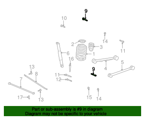 2000-2014 GM M14x2x90 Multi-Purpose Bolt 11517901 GM | GMPartsDirect.com