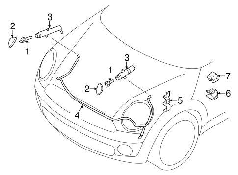 Washer Components for 2015 Mini Cooper | Mini Parts Direct