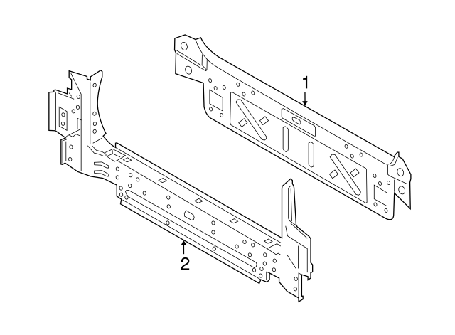 Genuine BMW 41-34-7-381-157 | Rear Body Panel | FREE Shipping on Most ...