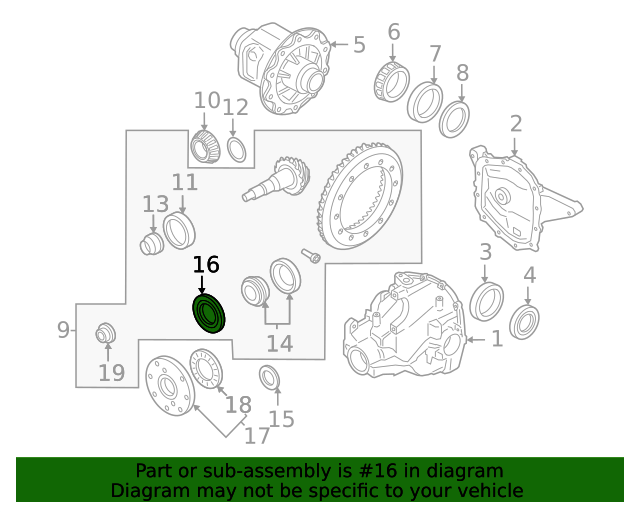 1995-2024 Ford Seal BL3Z-4676-A | OEM Parts Online