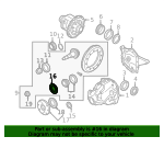 1995-2024 Ford Seal BL3Z-4676-A | TascaParts.com