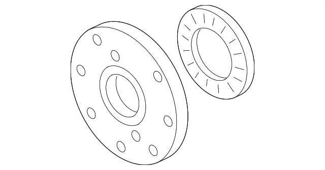 FL3Z-4851-A - Companion Flange 2015-2023 Ford | Ford Parts Direct