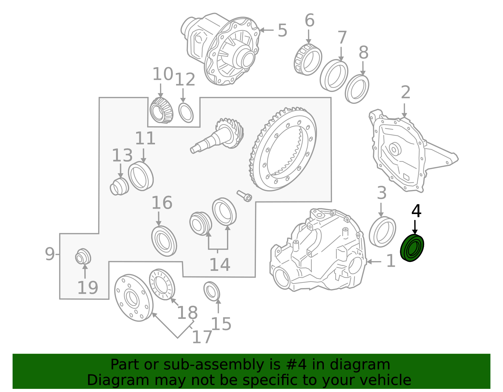 2009-2025 Ford Seal AL3Z-4B416-A | Miracle Ford Parts