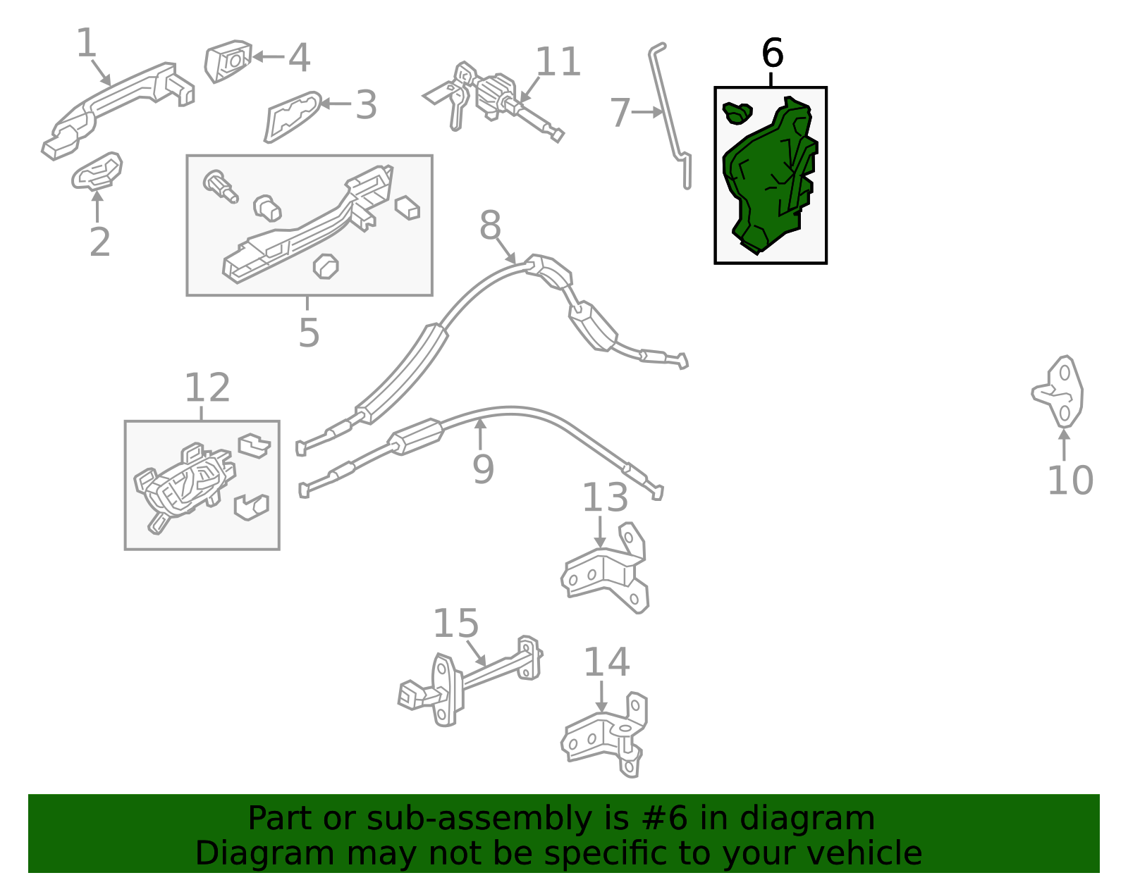 72150-TBA-A02 - Lock Actuator 2016-2021 Honda Civic | Honda Parts Online