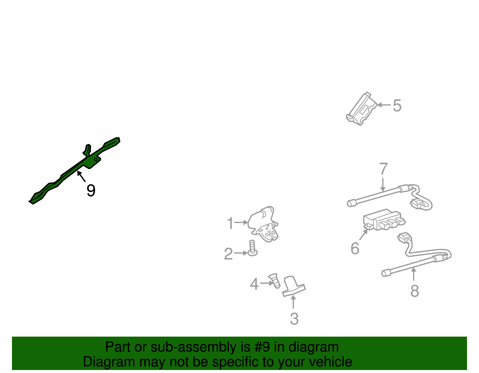 84680291 - F (S)Sensor 2020-2021 Cadillac XT5 | Gateway Buick GMC Parts