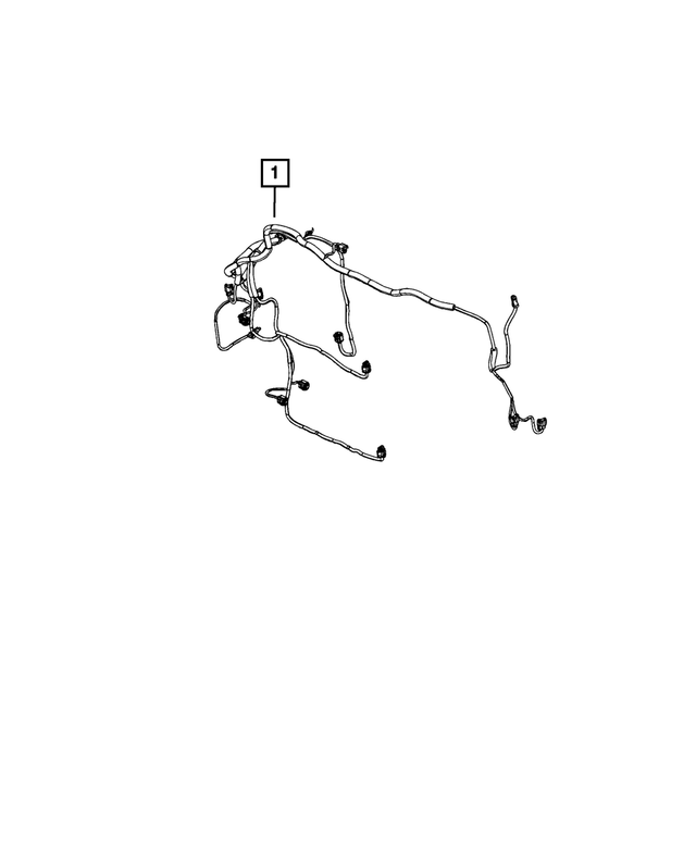 2022-2023 Jeep Front End Module Wiring 68343525AB | My Mopar Parts