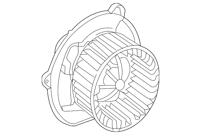 2012-2019 Mercedes-Benz Blower 166-906-00-12 | Mercedes-Benz Parts