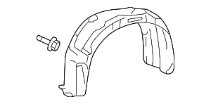 53876-06060 - Fender Liner - 2007-2011 Toyota Camry | OEM Genuine ...