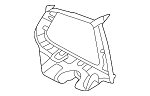 Genuine Headlight Molding for 2022-2024 Hyundai Tucson | Part# 865C1 ...