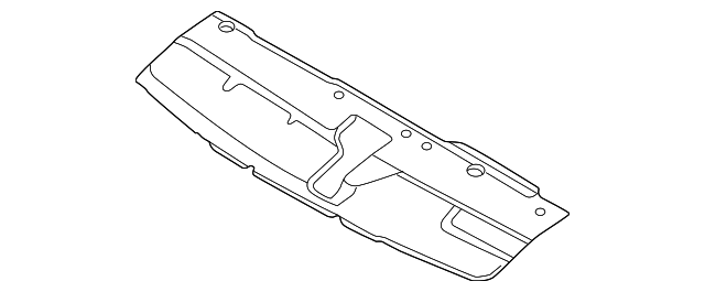 2022-2024 Hyundai Tucson Radiator Support Access Cover 86390-CW000 ...